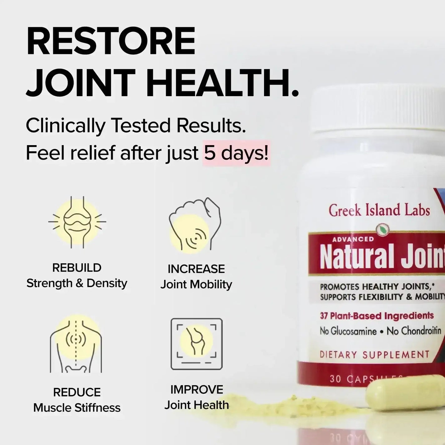 Natural Joint Supplement - Rapid Joint Pain Relief