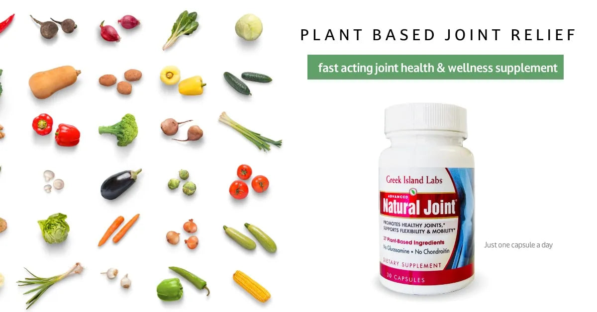 Natural Joint Supplement - 1 capsule a day keeps the pain away!